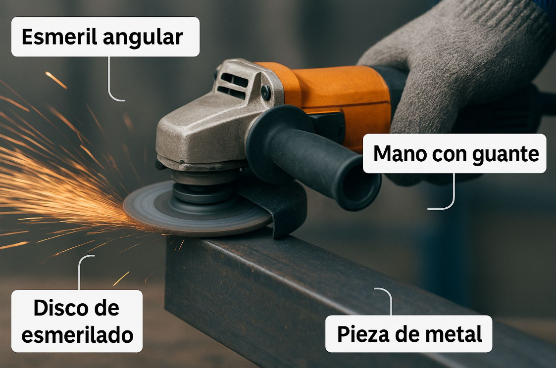 ¿Cómo funciona un disco para esmerilar? - Madeira's